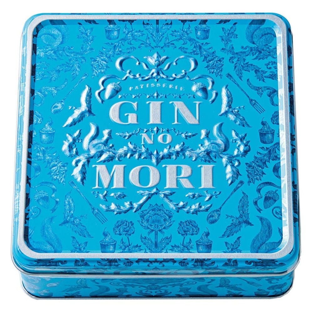 Patisserie Gin No Mori Handmade Cookie Assortment Tin Gift Box (14 Typ ...