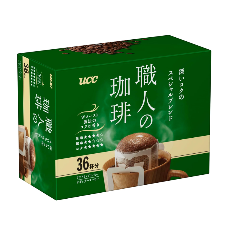 UCC Craftman‘s Drip Coffee Bag Rich Special Blend 36 Bags – WowNippon