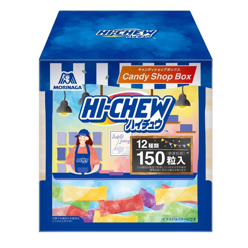 Morinaga Hi-Chew Candy Shop Box 150pcs | Japanese Candy Gift – WowNippon